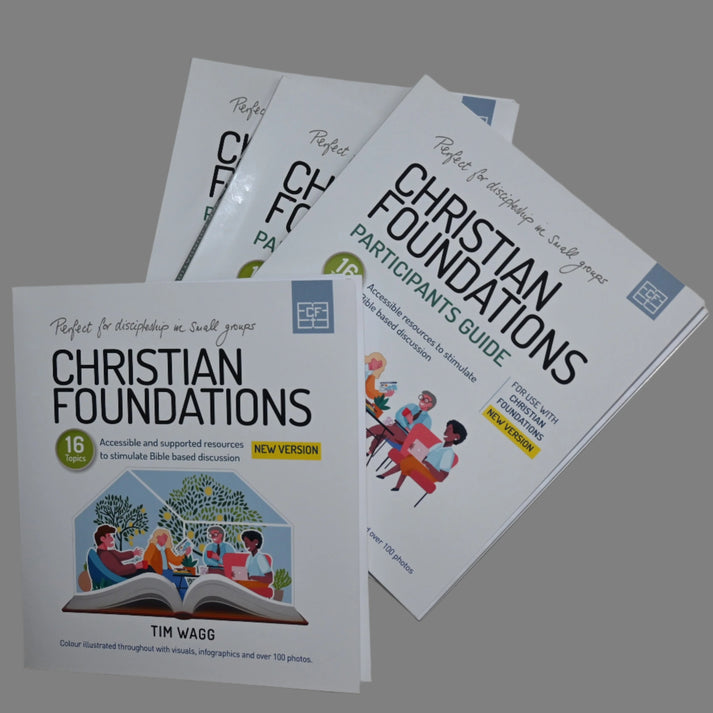 Christian Foundations Group Pack ( 1 Main Guide and 3 Participant Guid ...